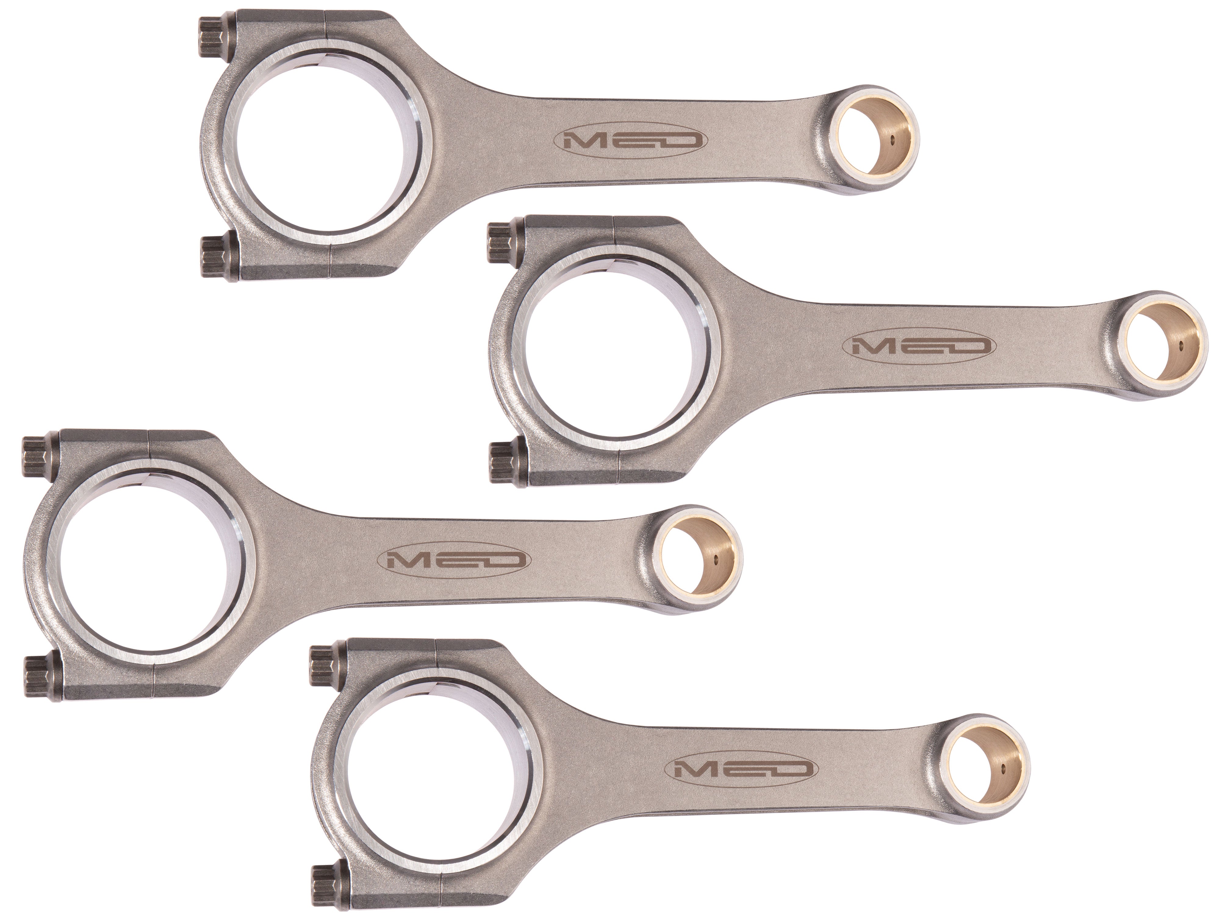Steel Conrods – 6.000", 18mm Pin, 'S' 1.625" Ends | MED
